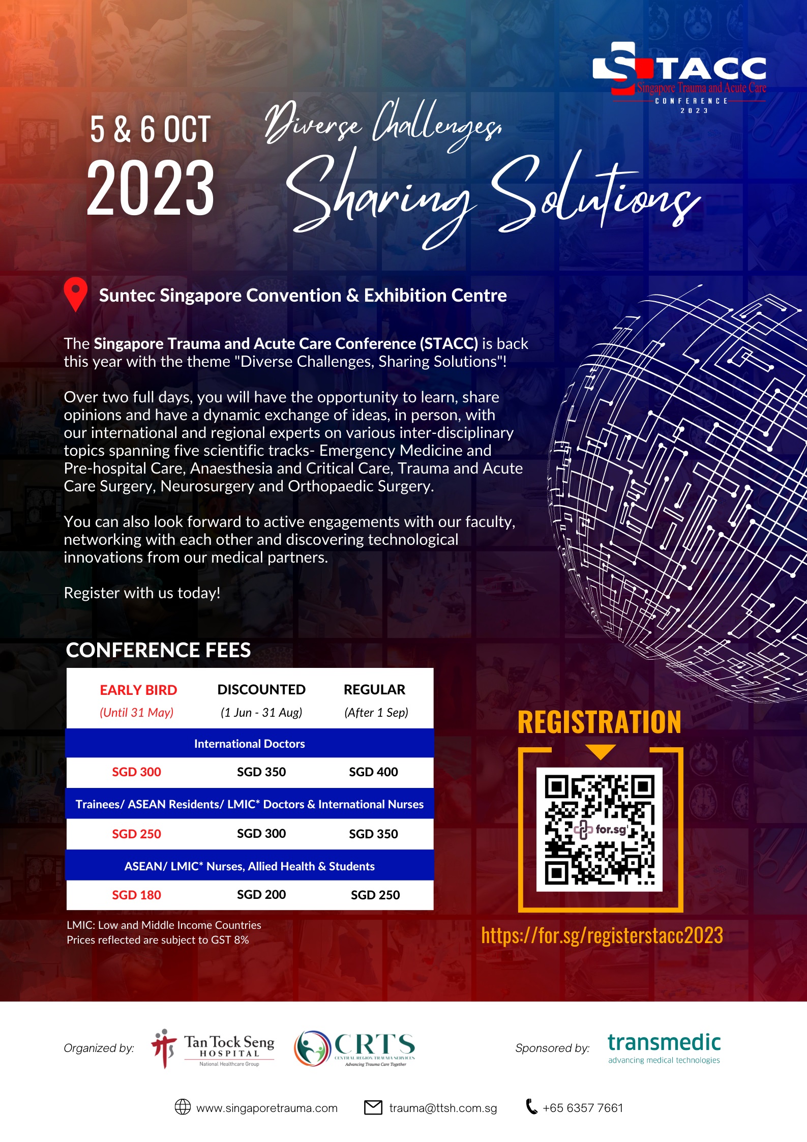 STACC 2023 - Singapore Trauma and Acute Care Conference